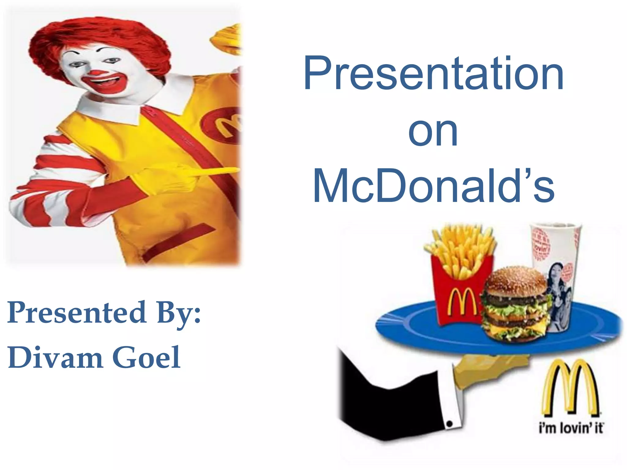 Mc donalds | PPTX