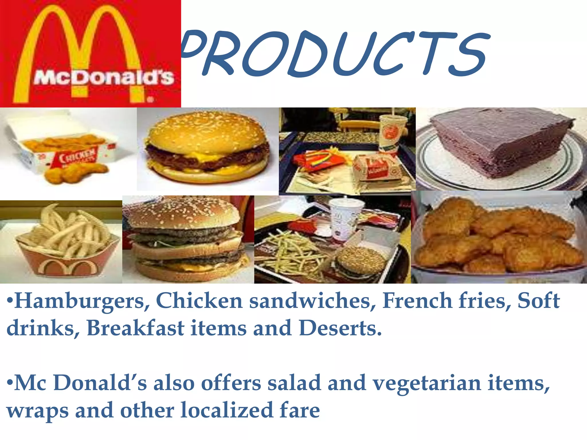 Mc donalds | PPT