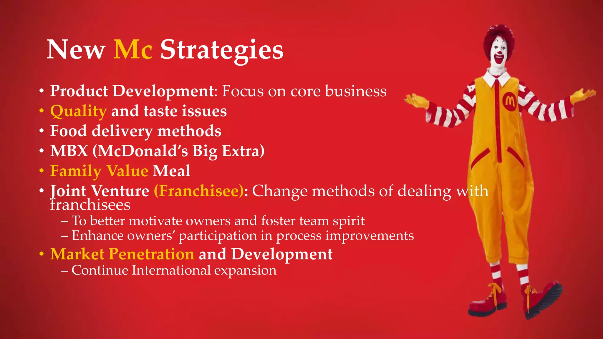 Mcdonald's IMC and its marketing strategy from the history. ... | PPTX