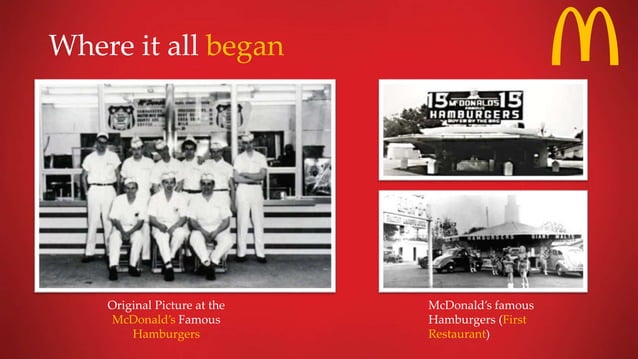 Mcdonald's IMC and its marketing strategy from the history. ... | PPTX