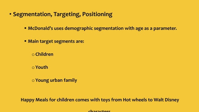 Mc donald's imc case study | PPTX