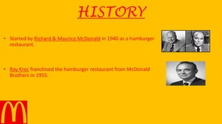 McDonald's Case Study | PPT
