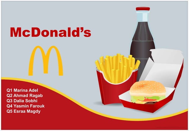 McDonalds Marketing Case study.pptx | Food Industry | Industries