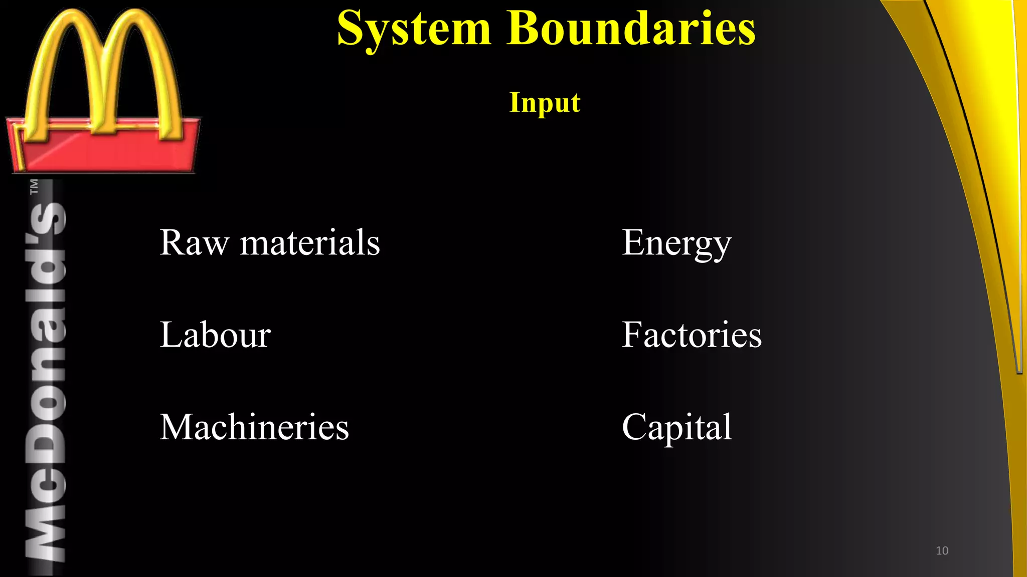 McDonalds - OPERATIONS MANAGMENT | PPTX
