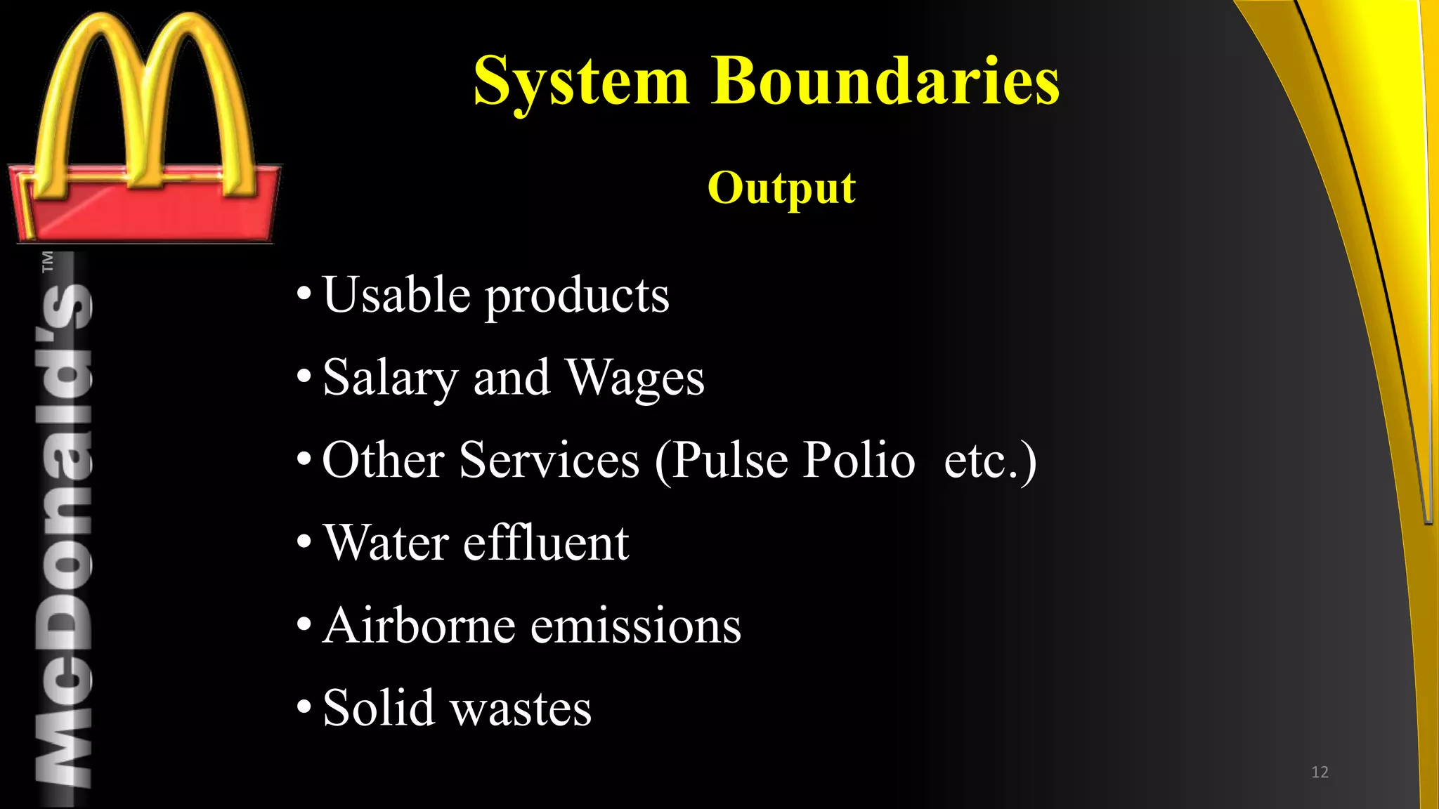 McDonalds - OPERATIONS MANAGMENT | PPTX