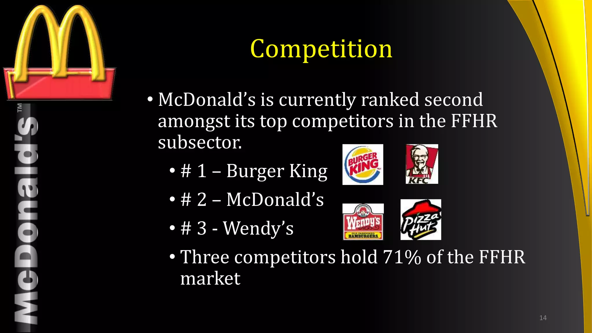 McDonalds - OPERATIONS MANAGMENT | PPTX