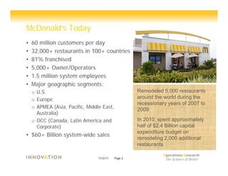 Deploying Predictive Analytics, Innovation | PDF