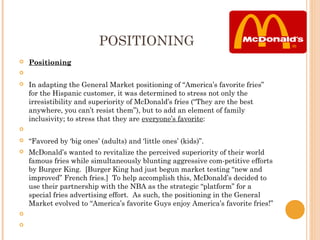Mc donalds ppt | PPT