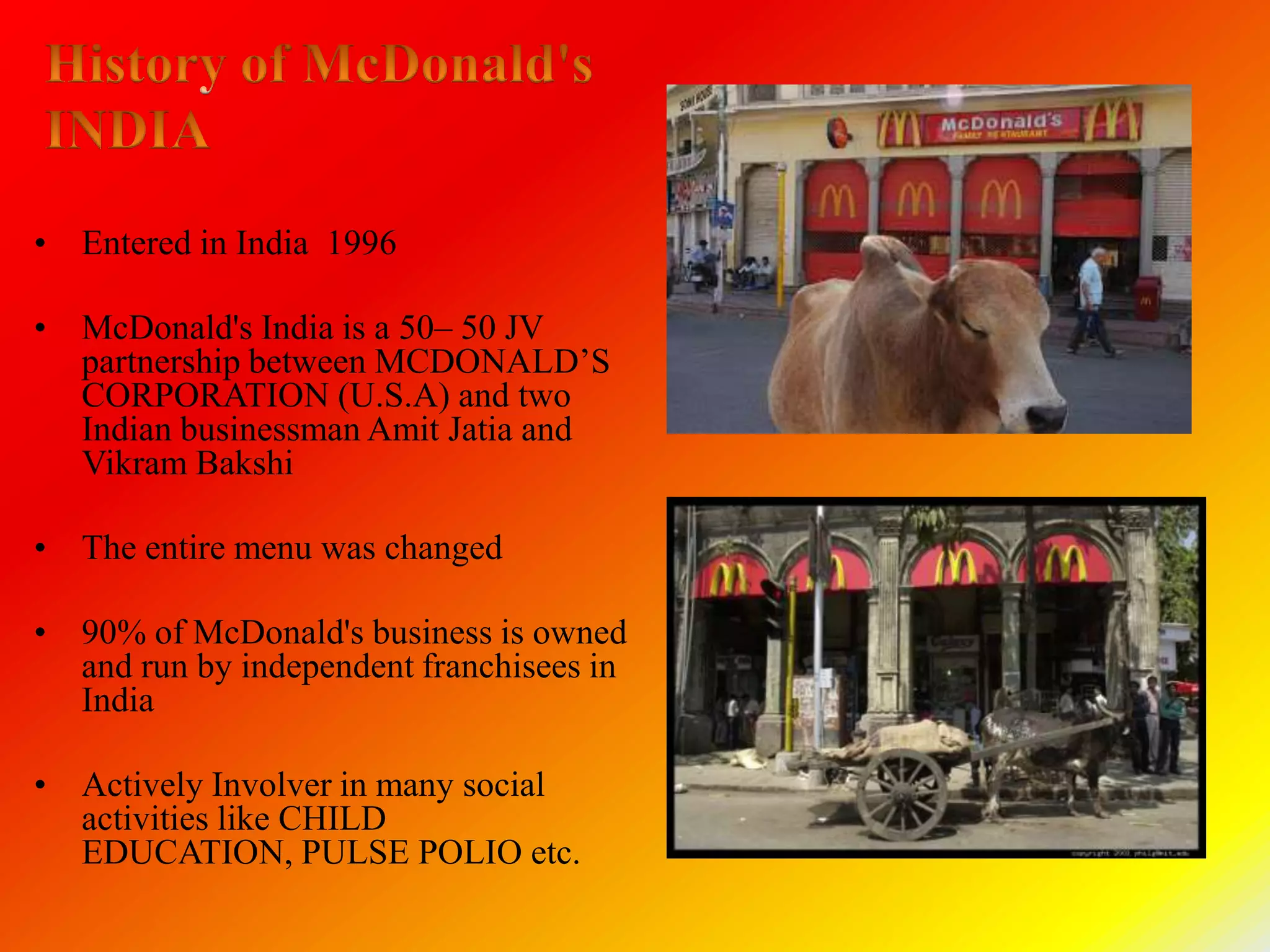 Mcdonalds ppt...... | PPTX