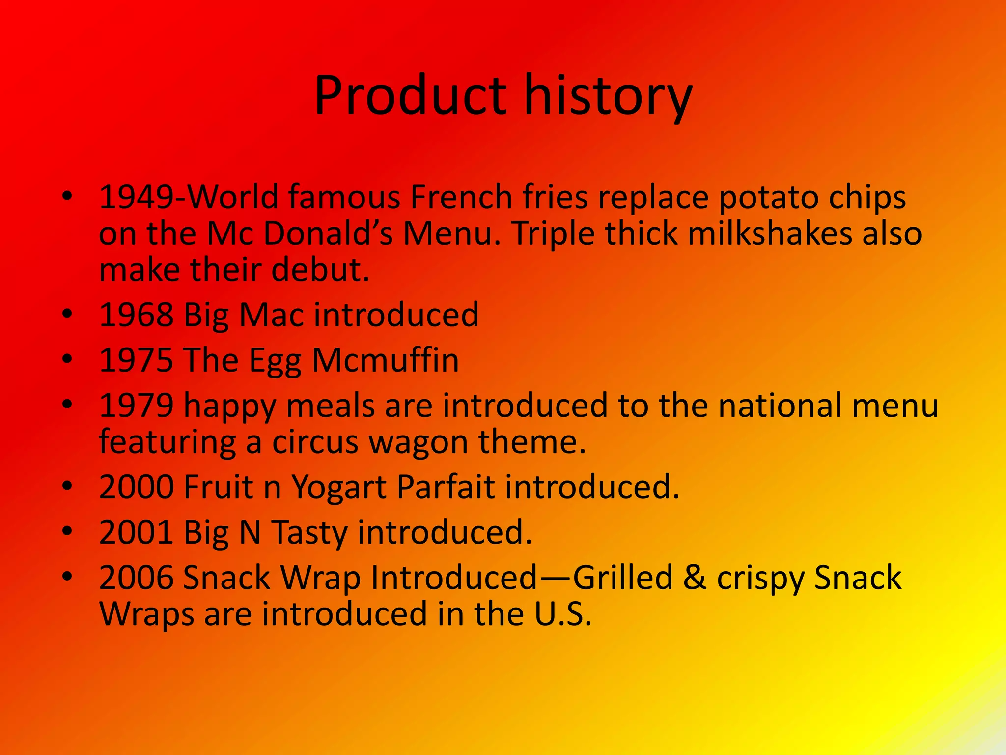 Mcdonalds ppt...... | PPTX