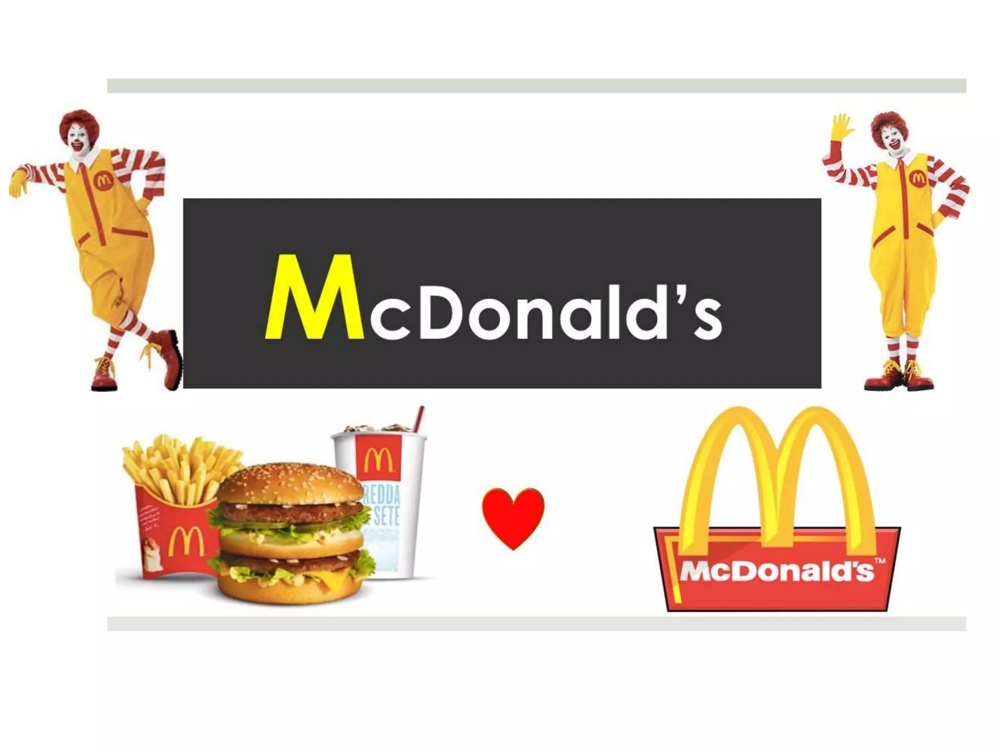 Mcdonalds presentation | PPTX