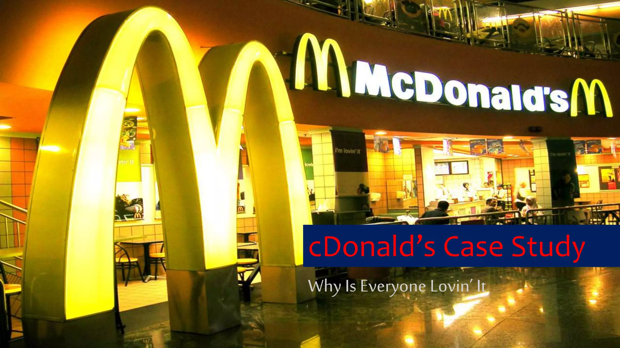 McDonald's Marketing Case Study | PPTX