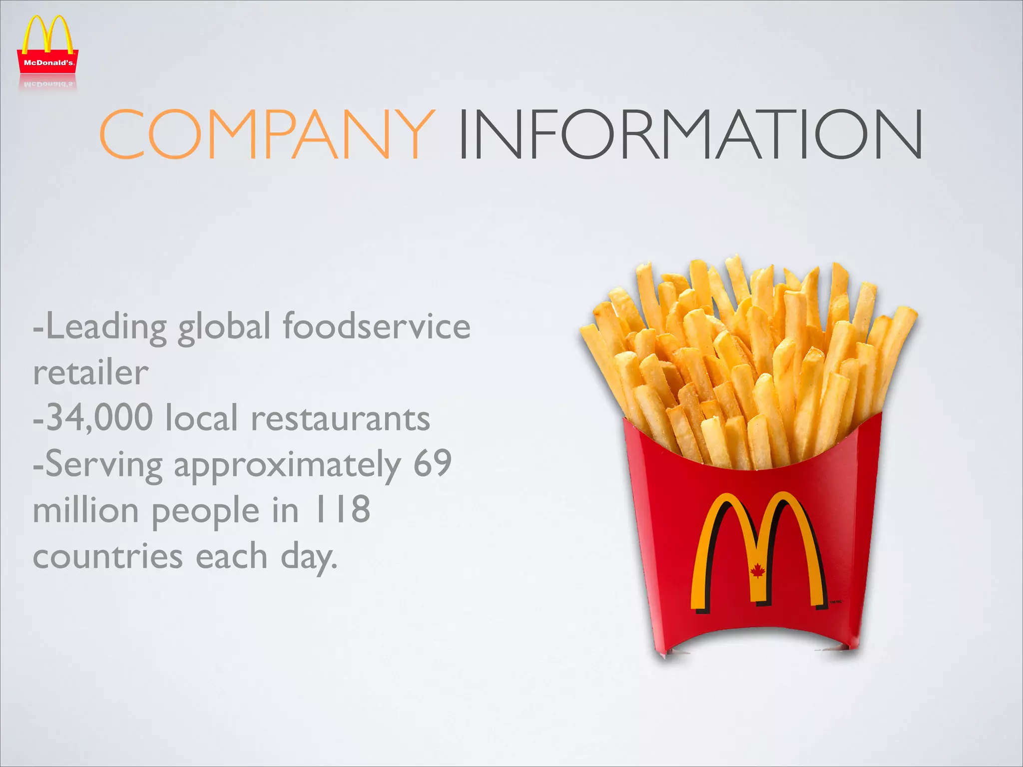 Financial Analysis: McDonald's | PPT