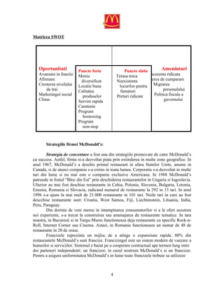 Mcdonaldsproject 101121103237-phpapp02 | PDF