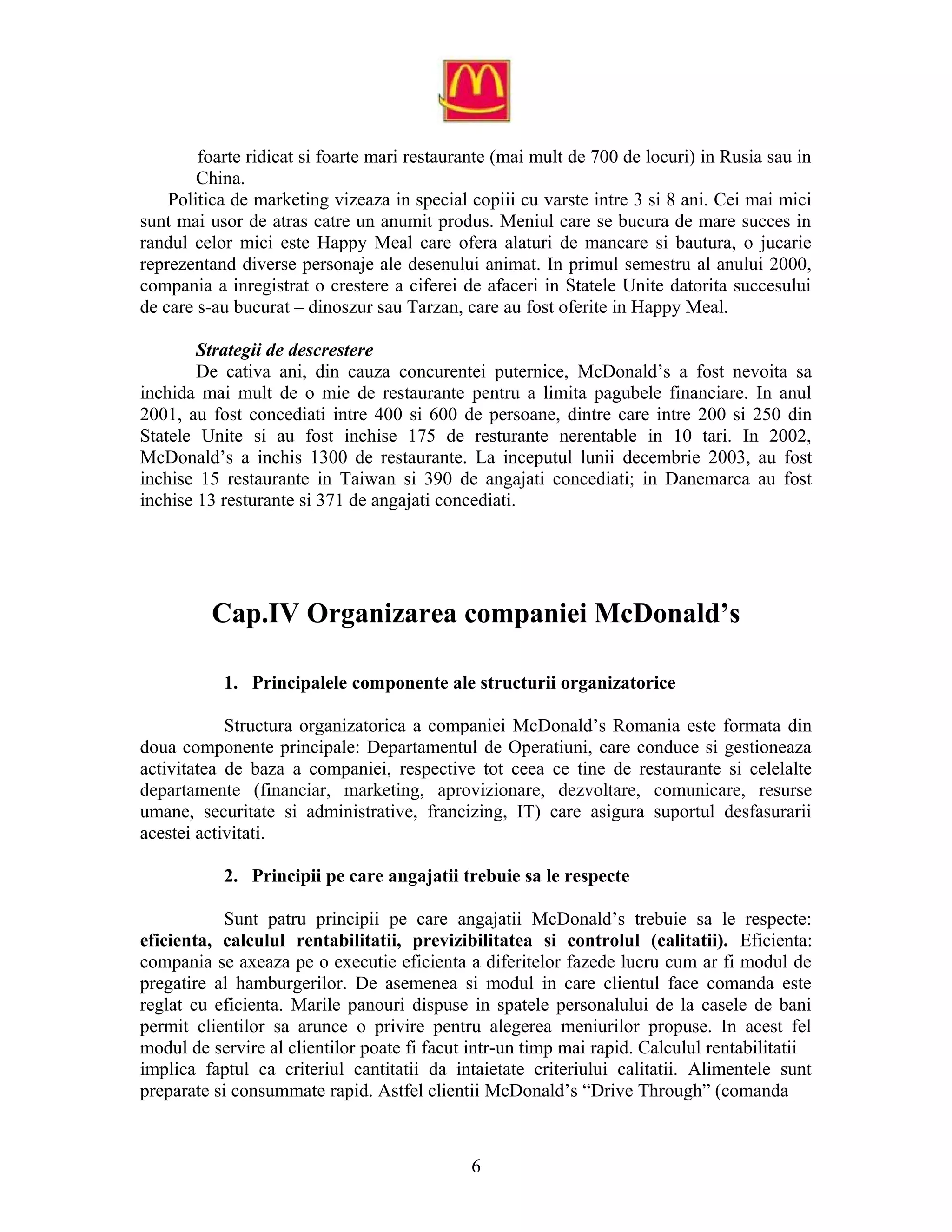 Mc donald s_project | DOC