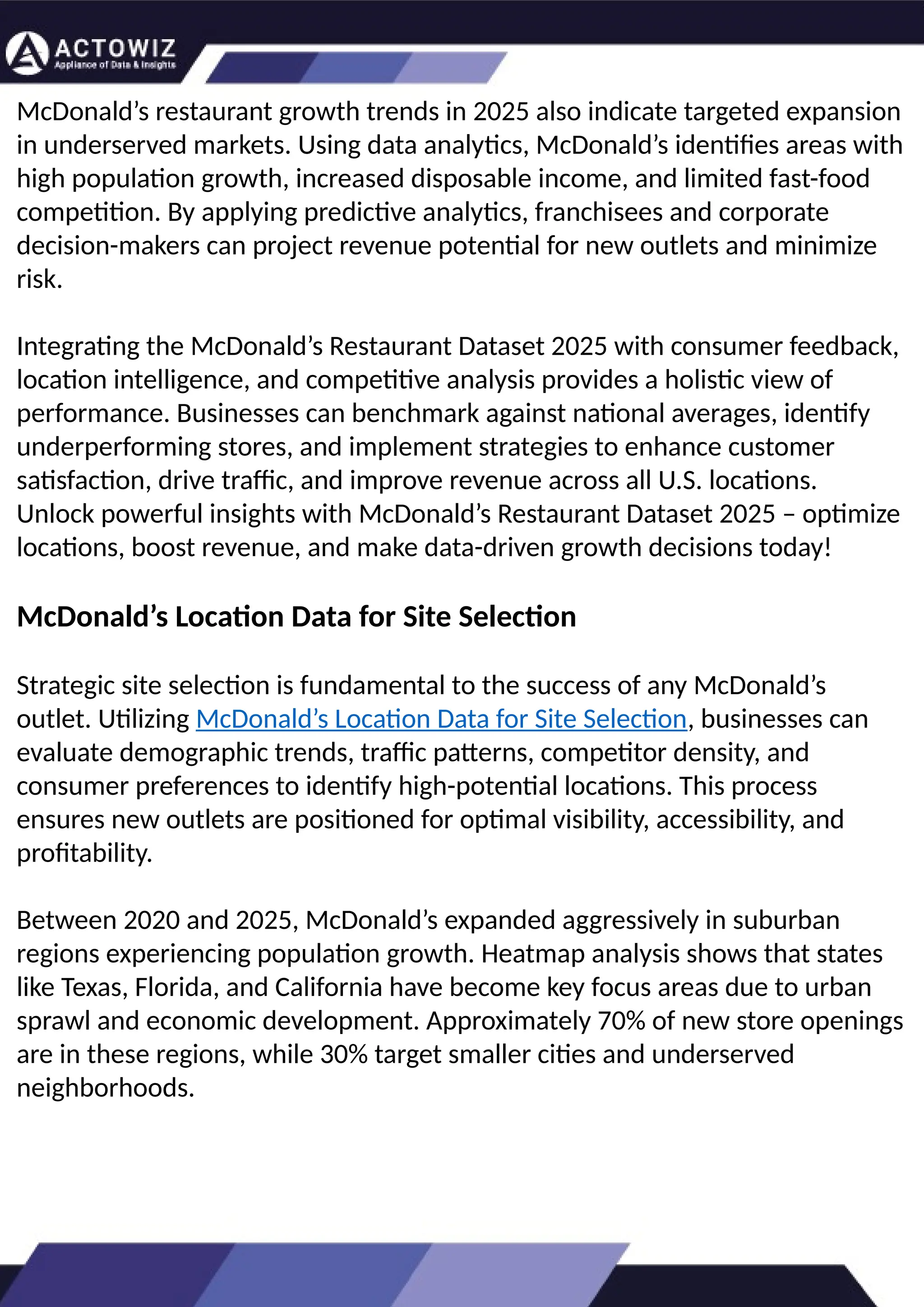 McDonald’s Restaurant Analytics 2025.pptx
