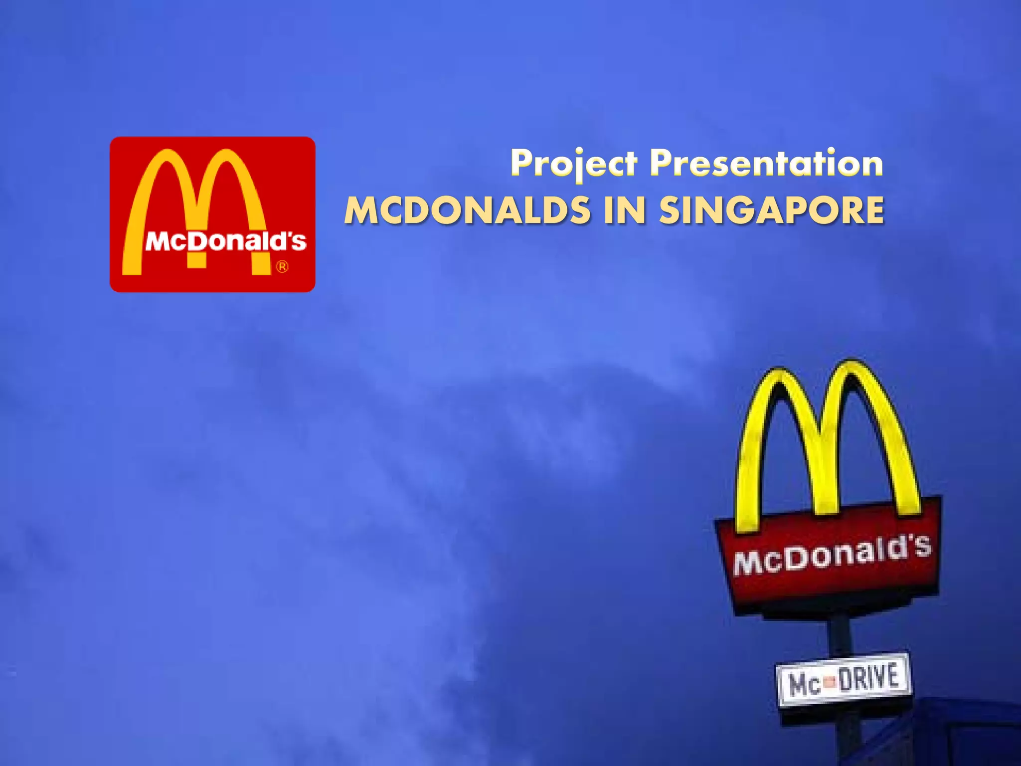 Mc Donalds Slides Draft 5 | PPT
