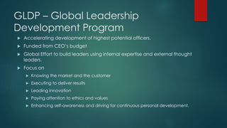 Mc donald’s talent management and leadership development | PPTX