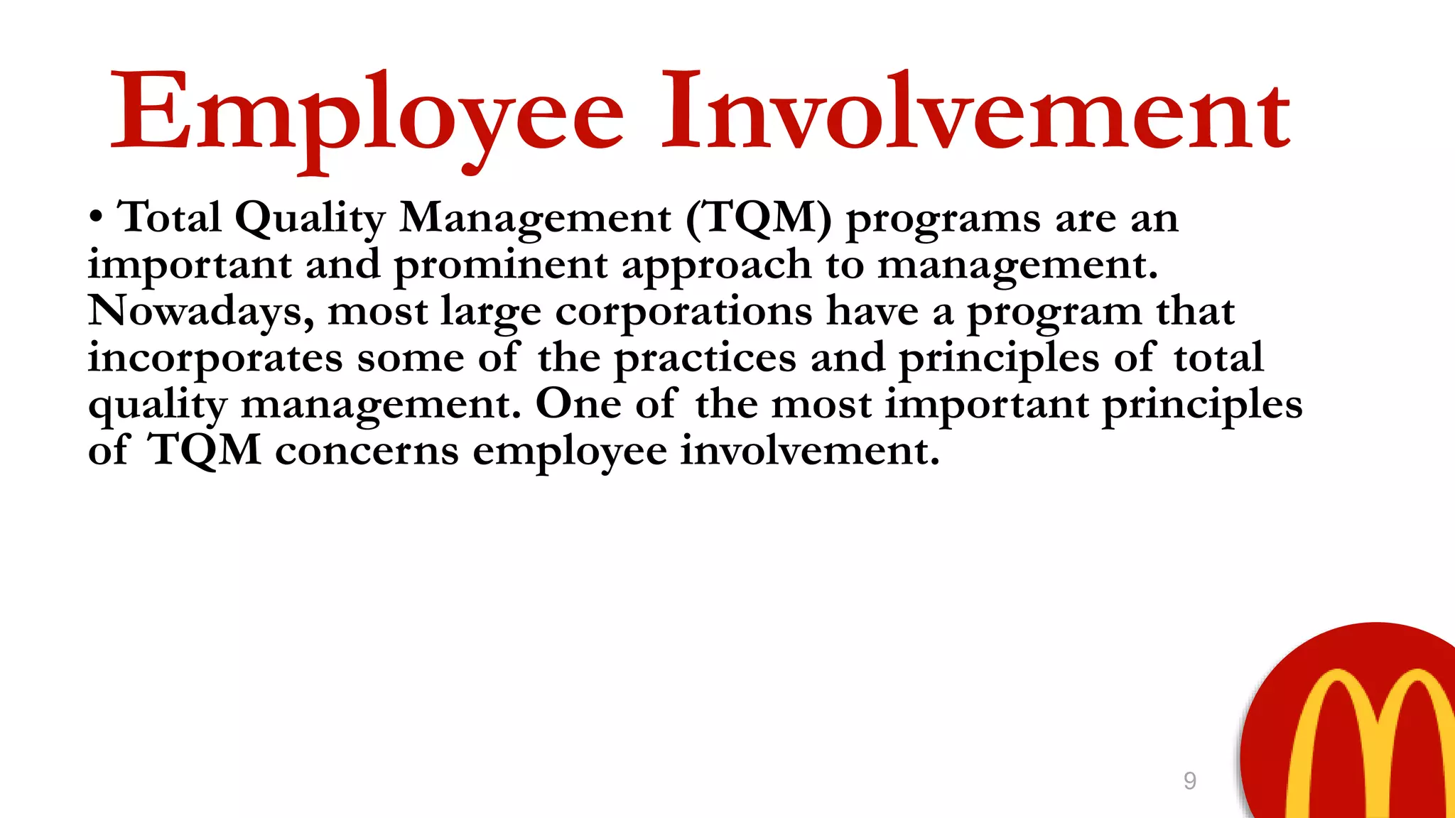 Total Quality Management | PPTX
