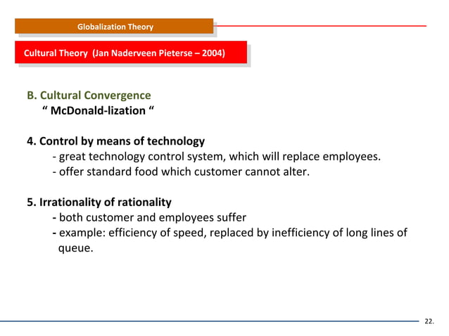 Mcdonaldization | PPT