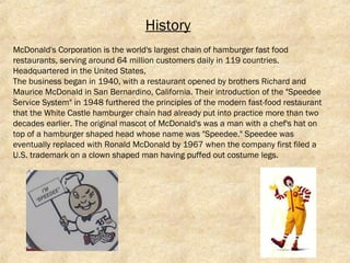 Mcdonals | PPT