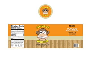 Monkey Munch-can label | PDF