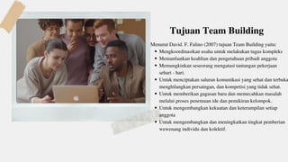 Group Dynamic and Team Building. | PDF