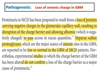 MINIMAL CHANGE DISEASE | PPTX