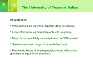 Distributed Topology Control in Mobile Ad-hoc Networks | PPT