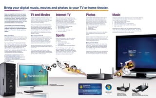 Media Center Extenders - Marcom Sample | PDF