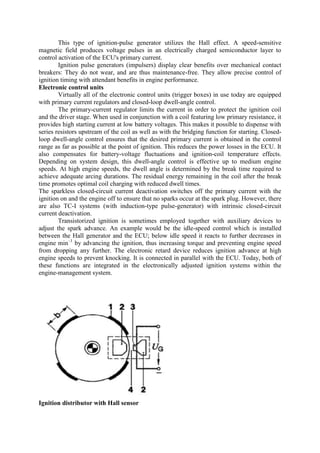 Ignition Engine working operation | PDF