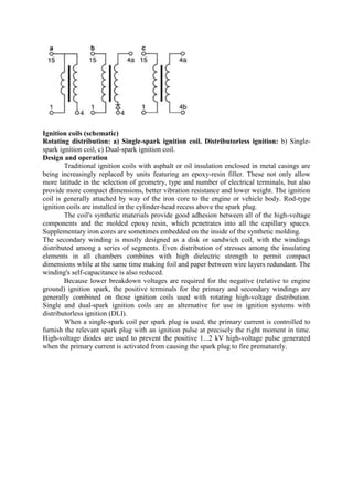 Ignition Engine working operation | PDF
