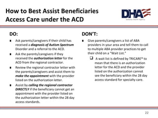 TRICARE® Extended Care Health Option (ECHO) | PPT