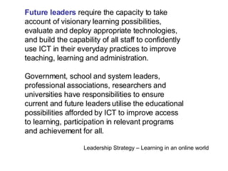Mceetya Ict Leadership | PPT