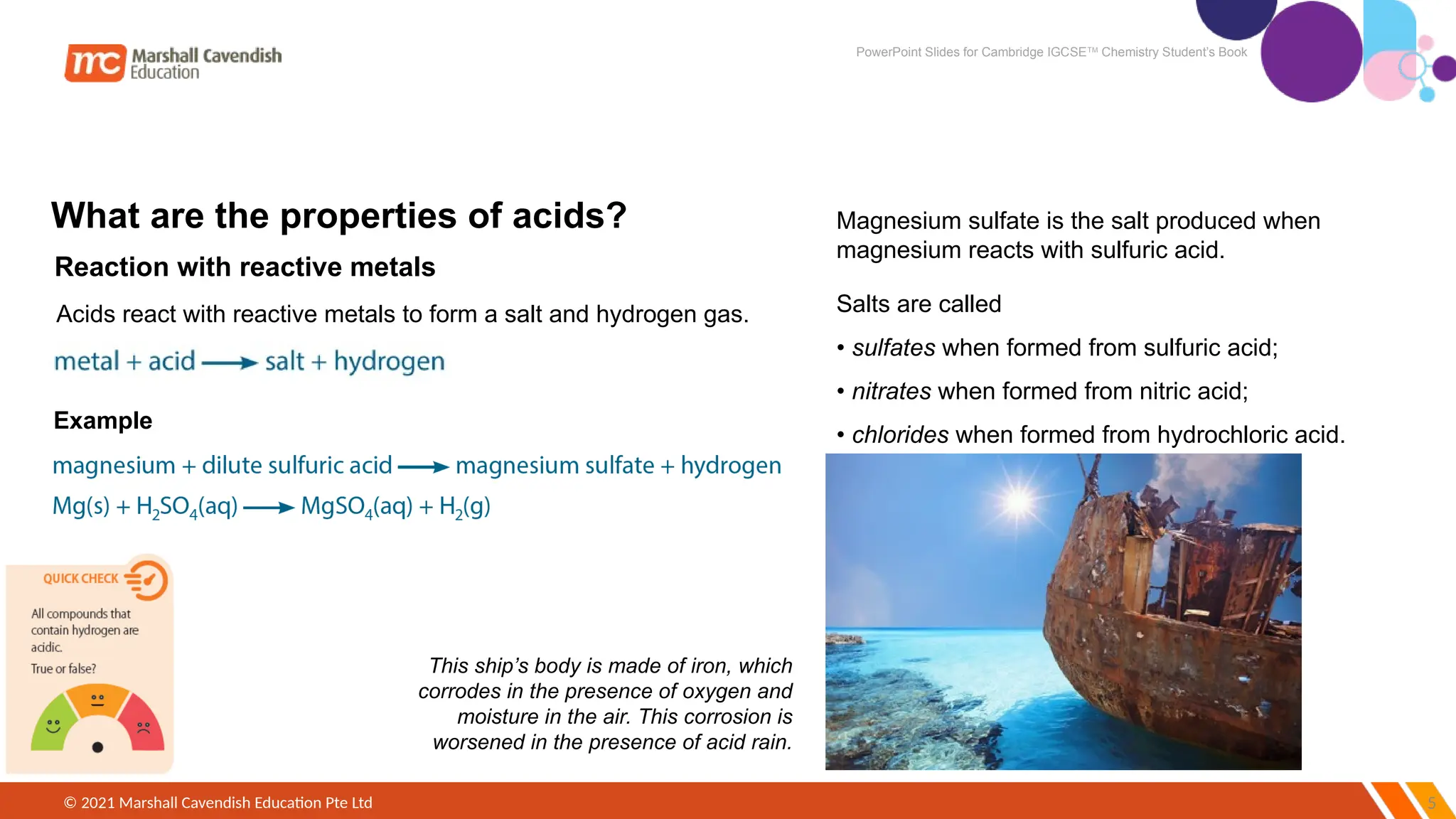 MCE IGCSE Chemistry PPT C12.pptxaaaaaaaa | PPTX