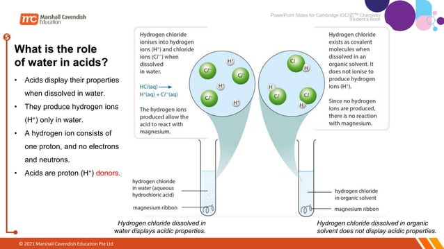 MCE IGCSE Chemistry PPT C12 (Acid Base Salt G-9).pdf | Chemistry | Science