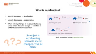 Chapter 2 IGCSE Physics physics concepts including speed, velocity ...