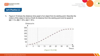 Chapter 2 IGCSE Physics physics concepts including speed, velocity ...