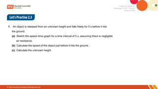Chapter 2 IGCSE Physics physics concepts including speed, velocity ...