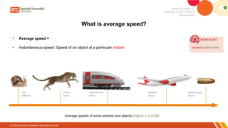 Chapter 2 IGCSE Physics physics concepts including speed, velocity ...