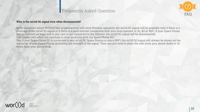 Kaizen MLM - Wor(l)d Tecnology mCell 5G | PPT