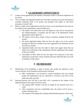 Mcf constitution1 | PDF