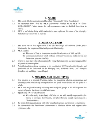 Mcf constitution1 | PDF