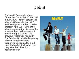 Mcfly Research (homework) | PPTX | Contemporary Hits/Pop/Top 40 | Music