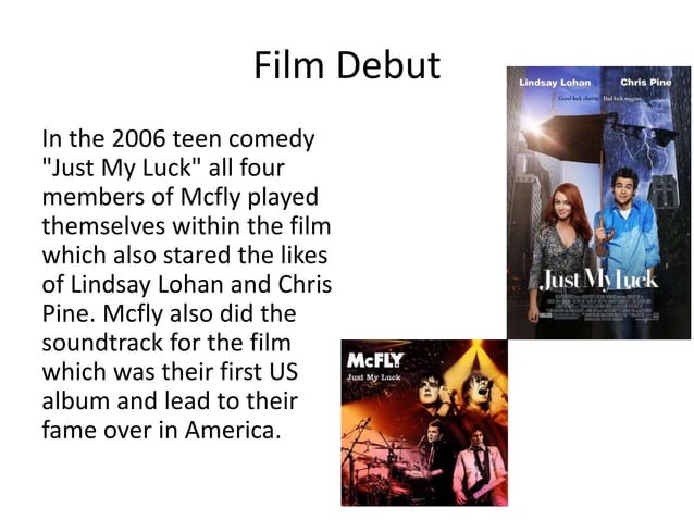 Mcfly Research (homework) | PPTX | Contemporary Hits/Pop/Top 40 | Music