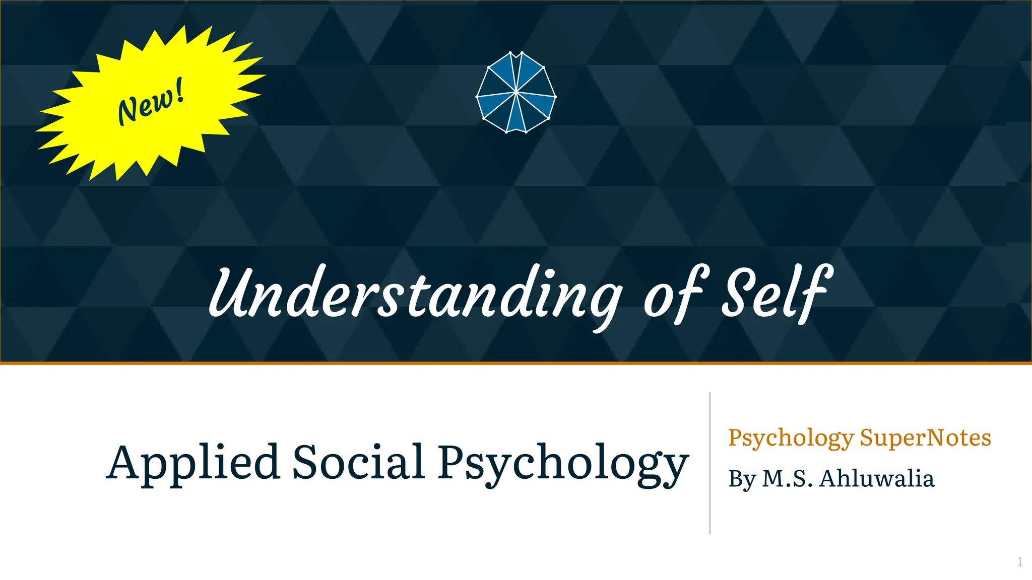 Understanding of Self - Applied Social Psychology - Psychology ...