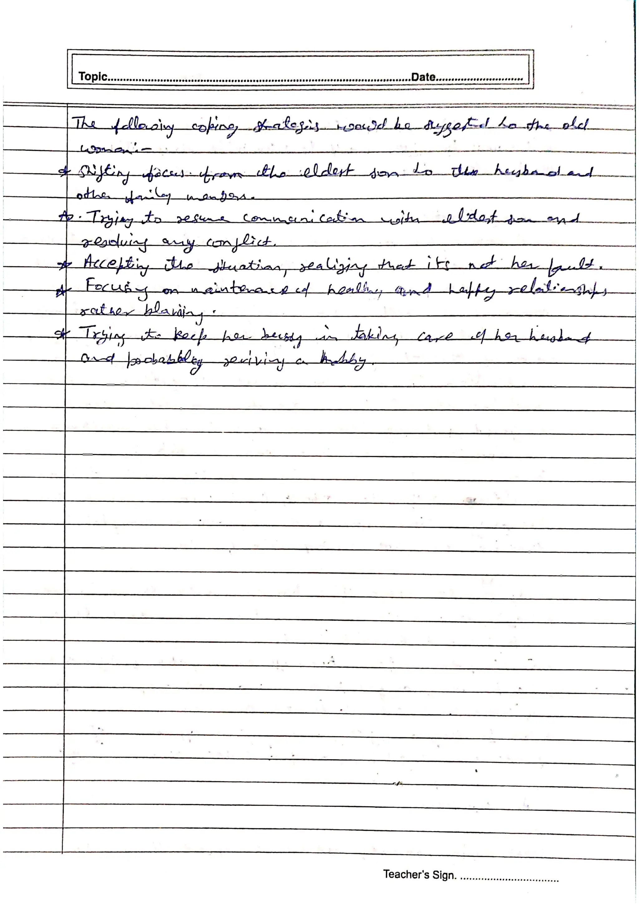 IGNOU Sample Practical File for MCFTL002 Mental Health and Disorders GN ...