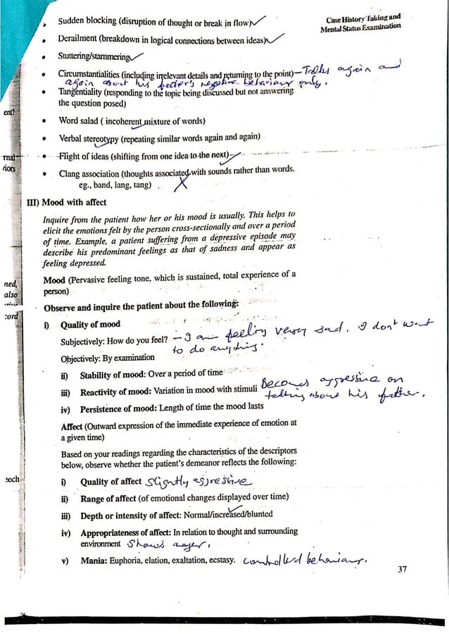 IGNOU Sample Practical File for MCFTL002 Mental Health and Disorders GN ...