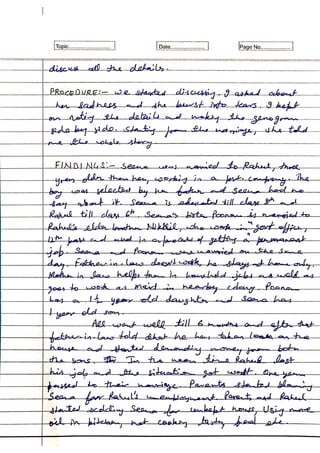 IGNOU Sample Practical File for MCFTL003 Counselling and Family Therapy ...