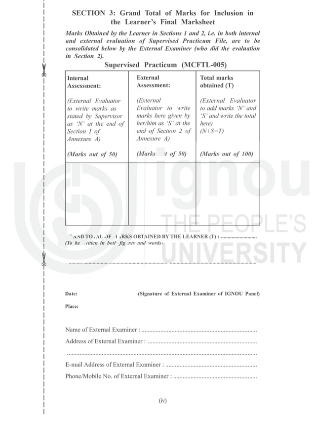 IGNOU Sample Practical File for MCFTL005 Mini Research PKS | PDF